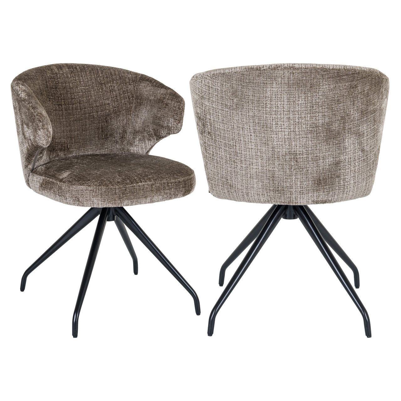Dining Chair Milly Niagara Stone Swivel – scaun de dining modern rotat